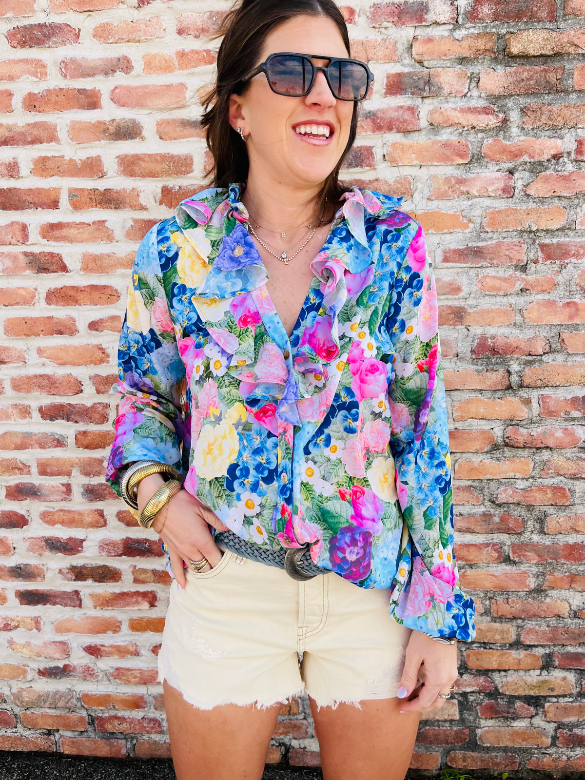 Suki Ruffle Top — Buck Fergeson Originals