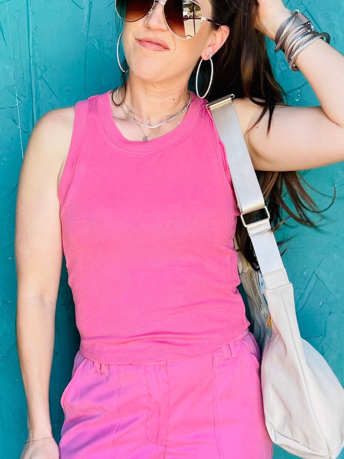 Baby Cleo Crop Ribbed Tank — Buck Fergeson Originals