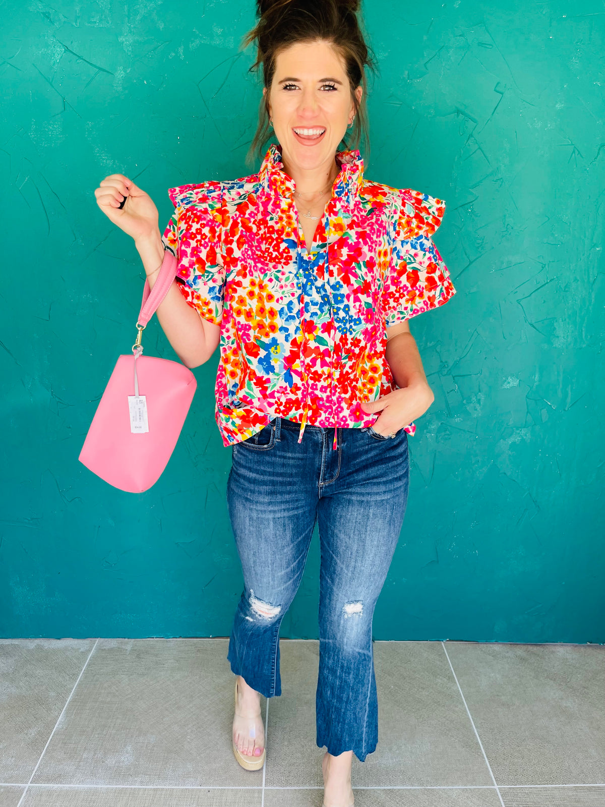 Shauna Berry Blue Top — Buck Fergeson Originals