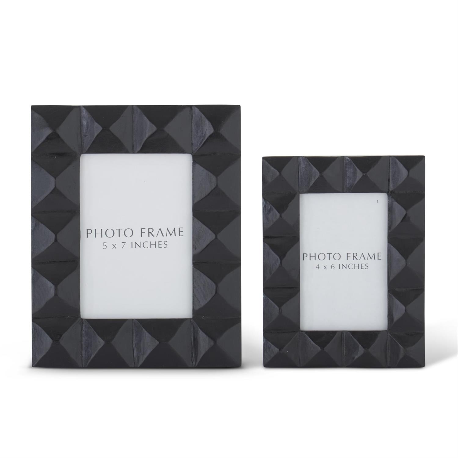 Mango Wood Diamond Cut Frames — Buck Fergeson Originals